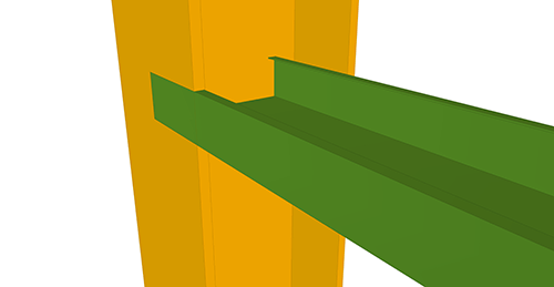 Metsec Non-Continuous Rail (106) | Trimble User Assistance