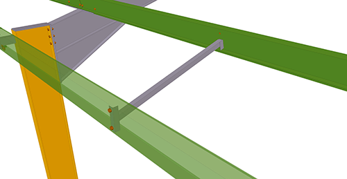 Metsec Eaves Brace (24) | Tekla User Assistance