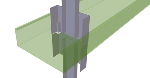 Metsec Rapid Fit Side Rail (35) | Trimble User Assistance