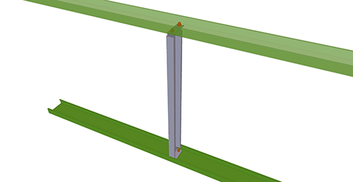 Metsec Standard Riveted Channel Rails (37) | Tekla User Assistance