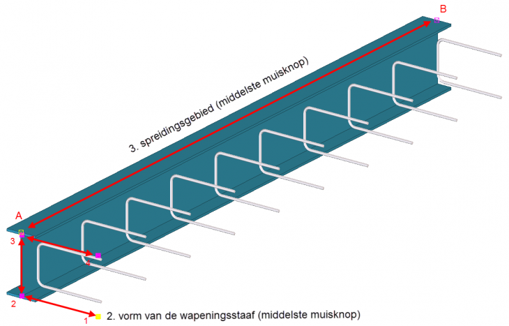 Wapening modelleren in een staal-gerelateerde configuratie | Tekla User ...