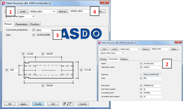 ASDO turnbuckle | Trimble User Assistance