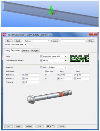 ESSVE Safety Expander | Trimble User Assistance