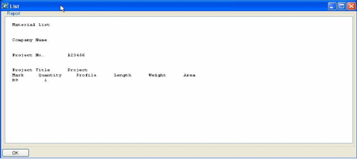 Creating A Report Tekla User Assistance