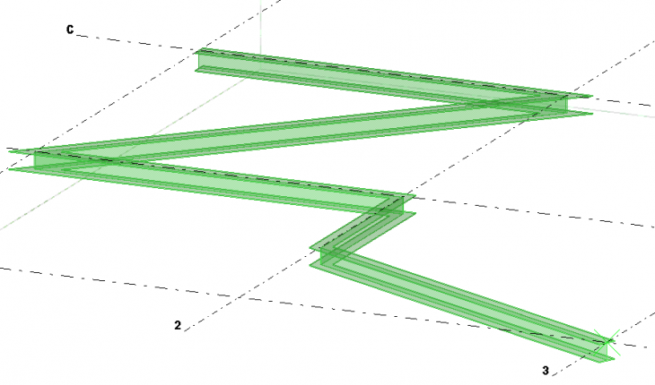 Explode polybeam | Trimble User Assistance