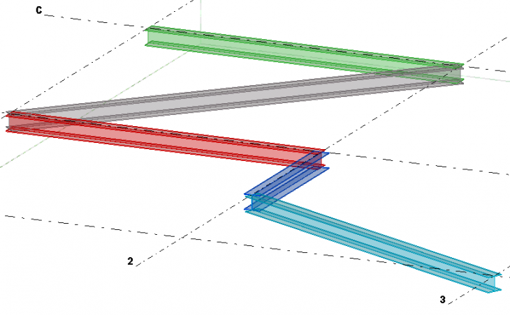 Explode polybeam | Trimble User Assistance