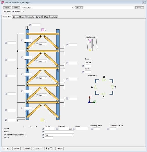 K Bracing | Trimble User Assistance