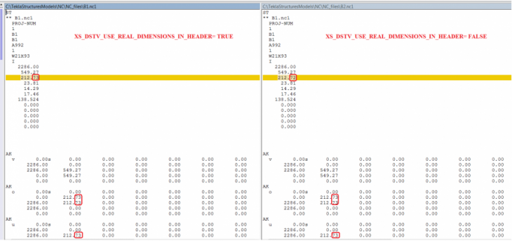 How to set realistic profile dimensions in the NC file header? or Why ...