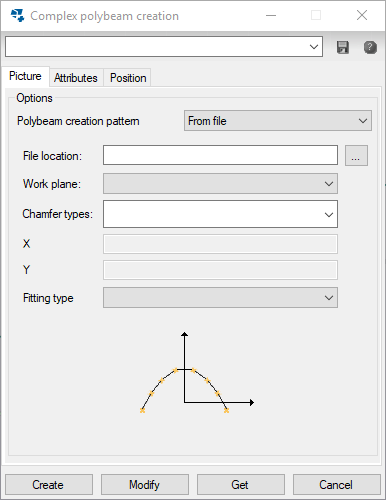 how to draw ellipse in tekla