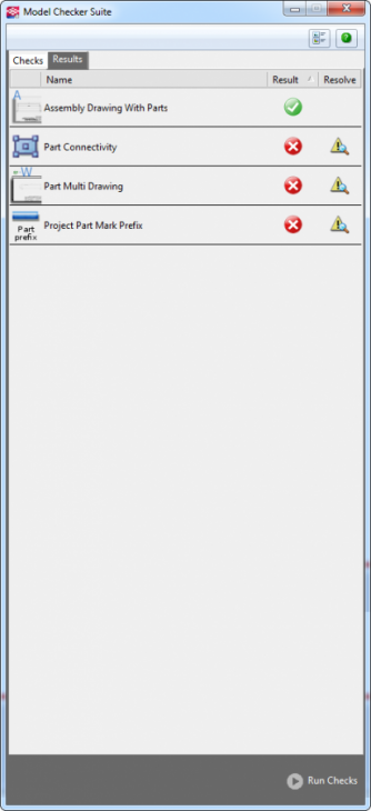 Model checker suite | Trimble User Assistance