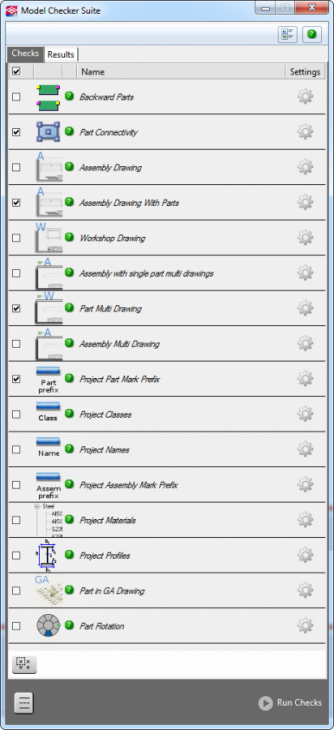 Model checker suite | Trimble User Assistance