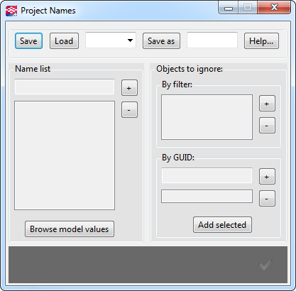 Project names | Tekla User Assistance