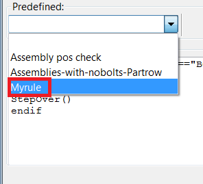 Storing Rules in Templates | Trimble User Assistance