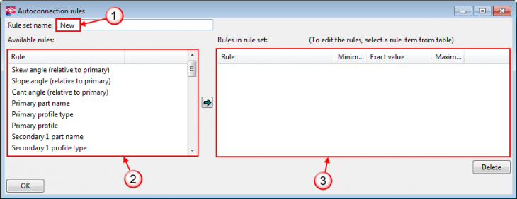 AutoConnection & AutoDefaults Example | Tekla User Assistance