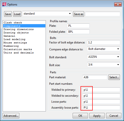 Numbering and Multi-numbering Setups | Trimble User Assistance