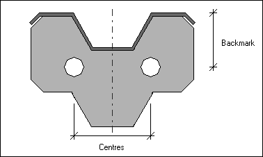 Kingspan Cold Rolled Sleeved (28) - Parameters tab | Tekla User Assistance