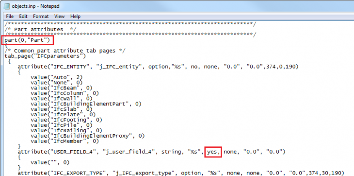 Making UDAs affect the numbering | Tekla User Assistance