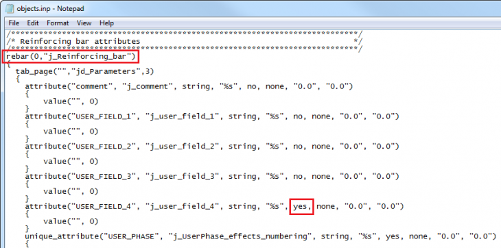 Making UDAs affect the numbering | Tekla User Assistance