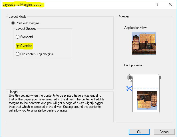How to adjust plotter margins? | Trimble User Assistance