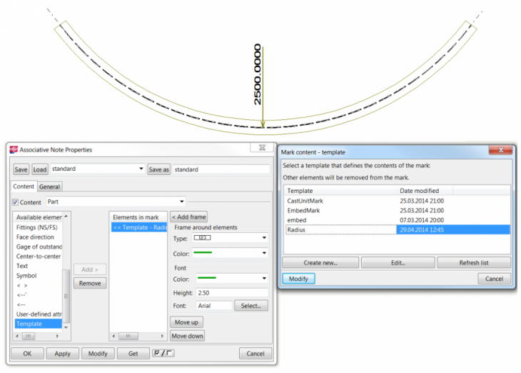 How to set the 4 decimal radius dimension in the drawing? | Trimble ...