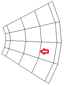Workaround to create curved grid lines for radial grid | Trimble User Assistance