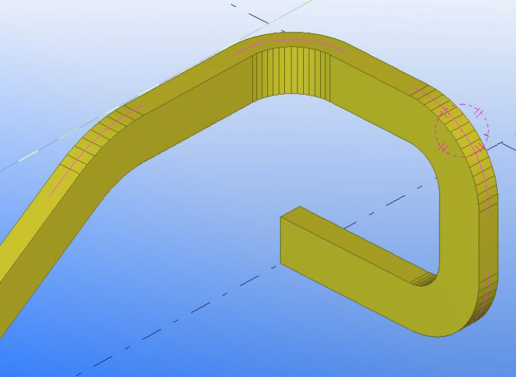 Unfolding of polybeams - Common problems | Trimble User Assistance