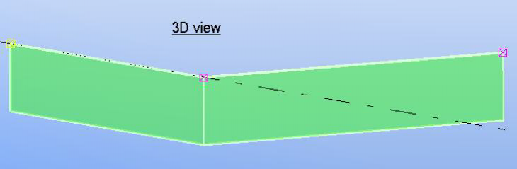 Unfolding of polybeams - Common problems | Trimble User Assistance