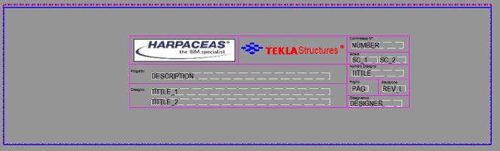 Creazione di un cartiglio personalizzato da file dwg | Trimble User ...