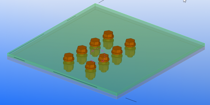 ボルトの所属を変更する Tekla User Assistance