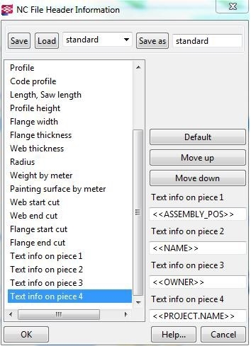 DSTV File Name Modifier | Tekla User Assistance