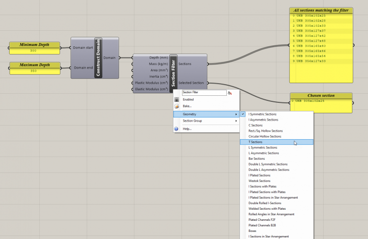 Grasshopper - Tekla Structural Designer Live Link | Tekla User Assistance