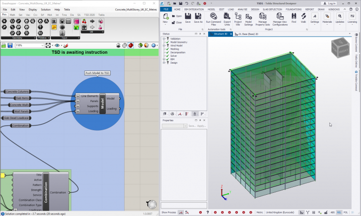 Grasshopper - Tekla Structural Designer Live Link (GH-TSD) | Tekla User ...