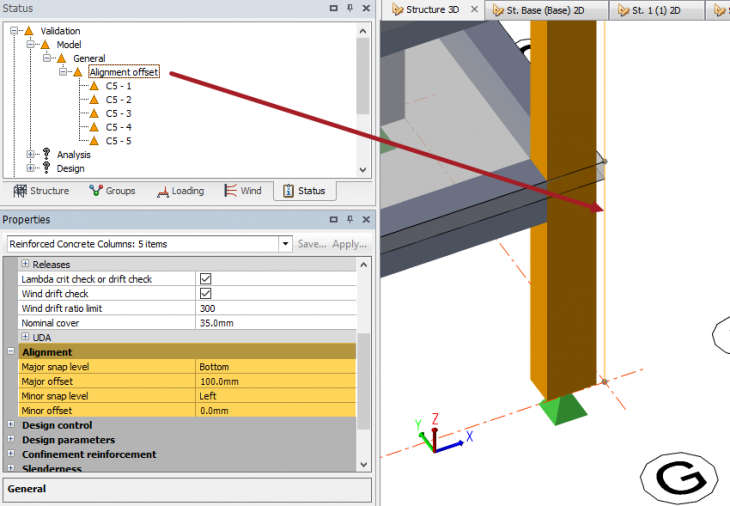 I have a Validation > Model > General > “Alignment offset” warning. Why ...