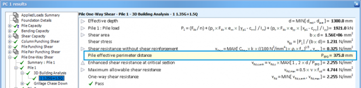 Pile Cap Design - what is the Pile One-Way Shear check and how is the ...