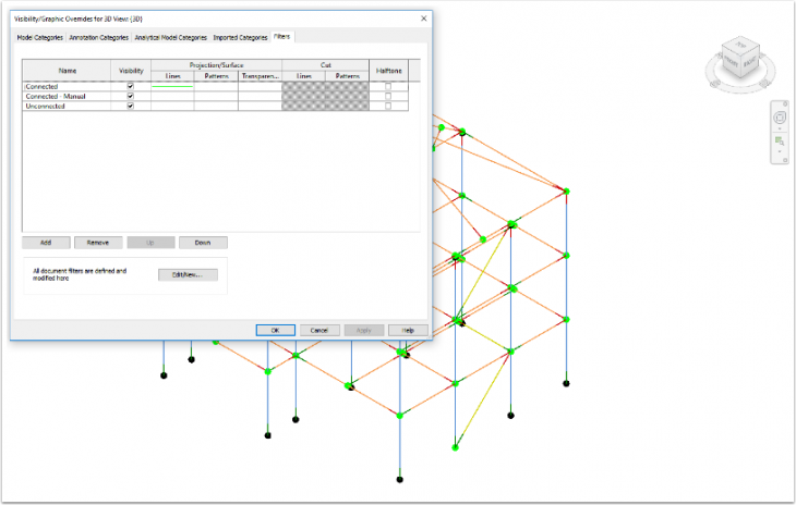 How can I ensure that members are analytically connected in Revit ...