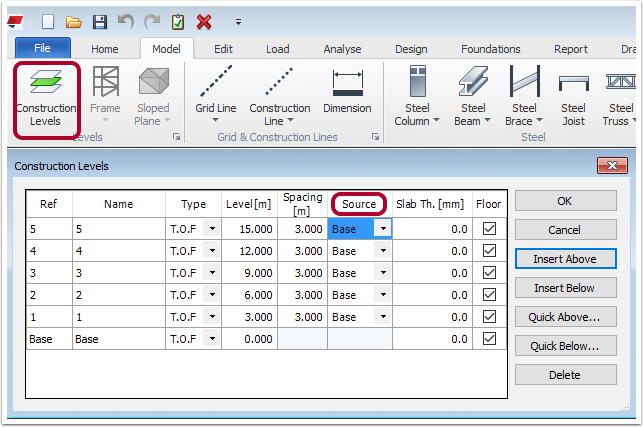 Can I create a level in Tekla Structural Designer that is a duplicate ...
