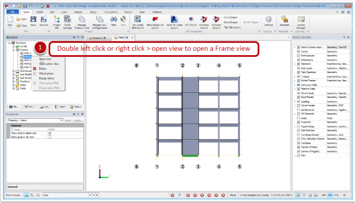 How do I apply a line load to a wall panel when the load is not applied ...