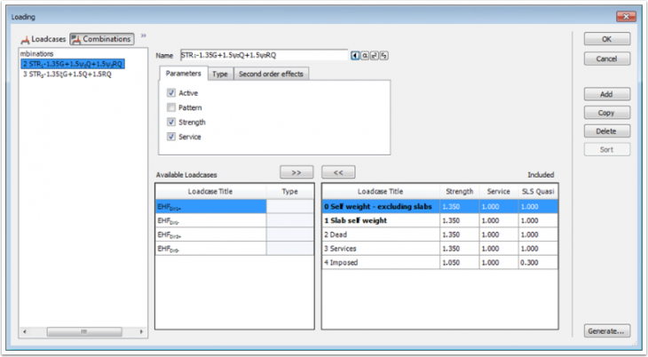 Why is Westok cellbeam telling me my combinations do not match EN1991 ...