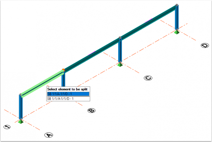 How do I change a single span beam into a multi-span beam? | Tekla User ...