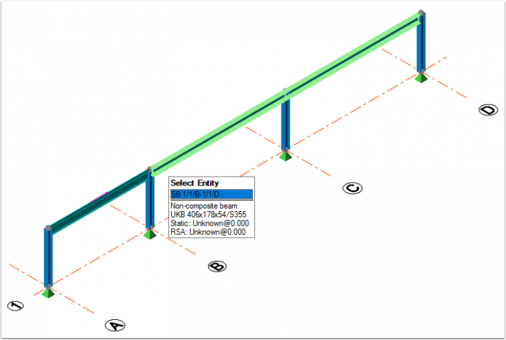 How do I change a single span beam into a multi-span beam? | Tekla User ...