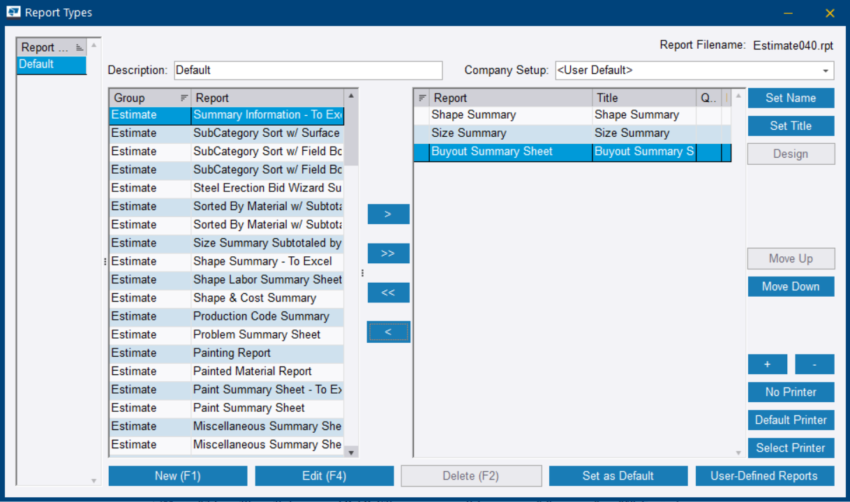 Create customized reports | Tekla User Assistance