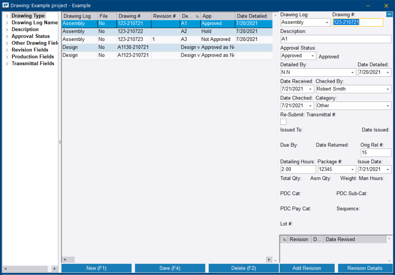 Manage drawings | Tekla User Assistance