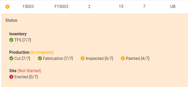 View load details | Tekla User Assistance