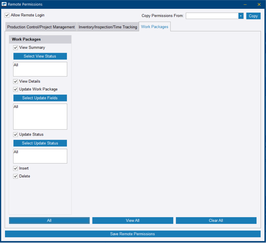 Work package management | Tekla User Assistance