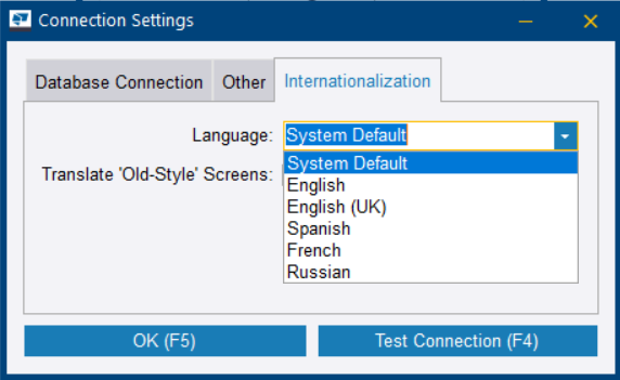 Change the user interface language | Tekla User Assistance