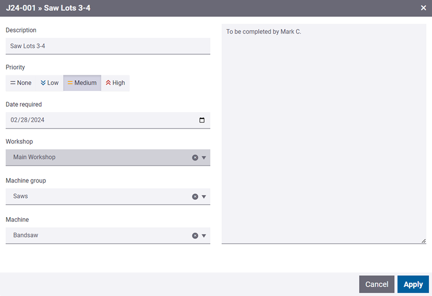 Manage cut list properties using dashboards | Tekla User Assistance