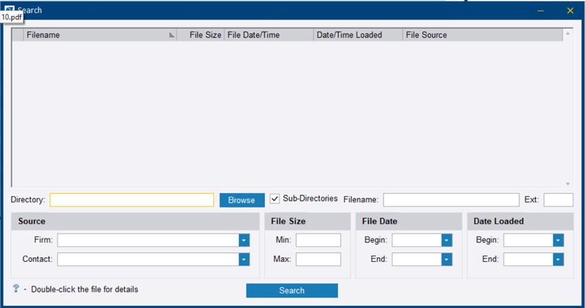 Buscar un documento en el índice de documento | Tekla User Assistance