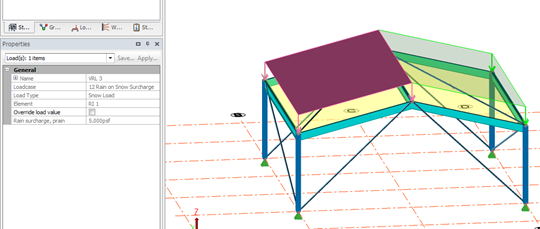 Snow loads (ASCE 7) | Tekla User Assistance