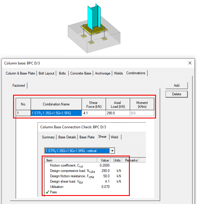 How Minimum Design Forces are used | Tekla User Assistance