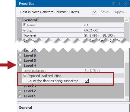 Imposed/ Live Load Reductions - Review View Enhancements - All regional ...